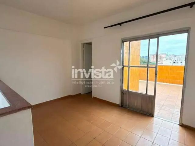 Apartamento para Locação em Santos/SP Macuco 2 Quartos
