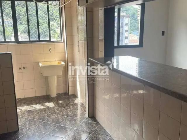 Apartamento para Locação em Santos/SP Marapé 2 Quartos