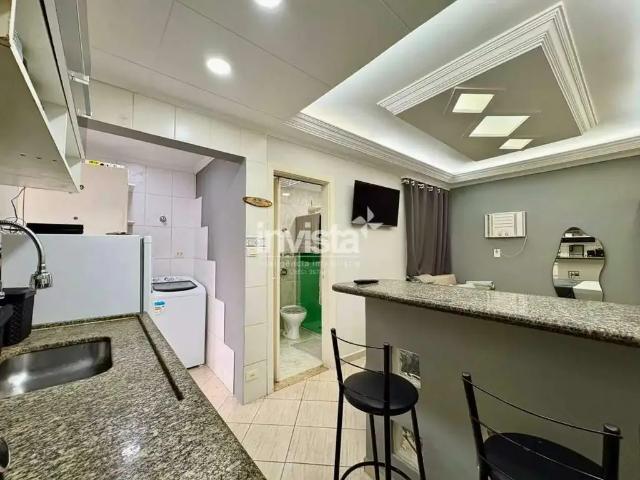 Apartamento para Locação em Santos/SP Ponta da Praia 1 Quartos