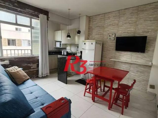 Apartamento para Locação em Santos/SP Ponta da Praia 1 Quartos