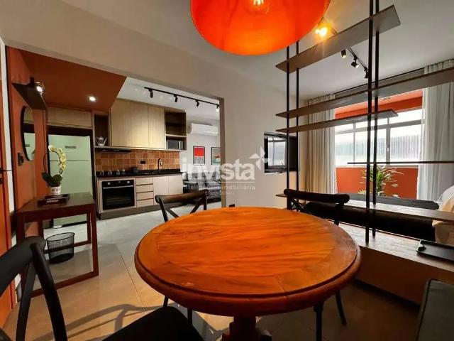 Apartamento para Locação em Santos/SP Ponta da Praia 1 Quartos