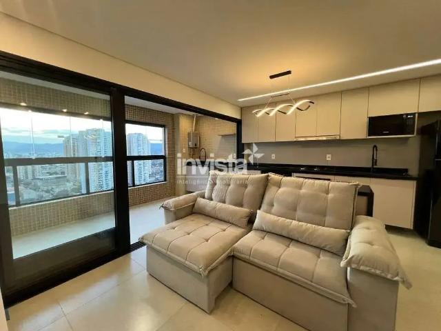 Apartamento para Locação em Santos/SP Ponta da Praia 2 Quartos