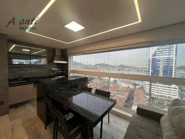 Apartamento para Locação em Santos/SP Ponta da Praia 3 Quartos