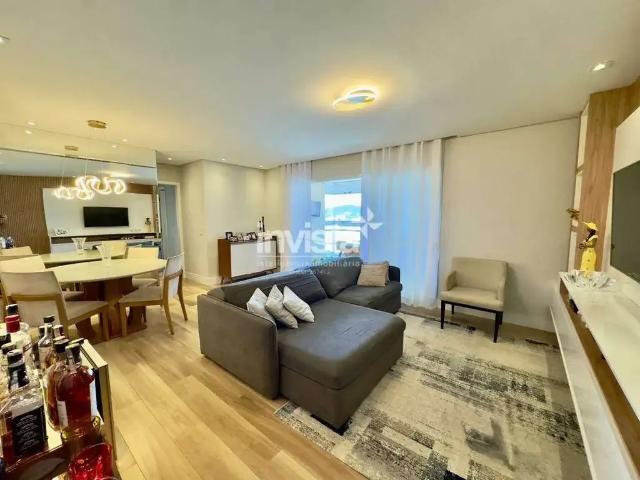 Apartamento para Locação em Santos/SP Ponta da Praia 3 Quartos