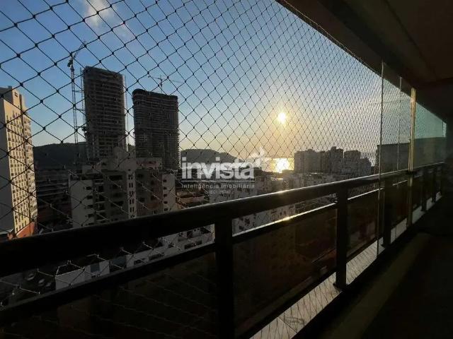 Apartamento para Locação em Santos/SP Ponta da Praia 3 Quartos