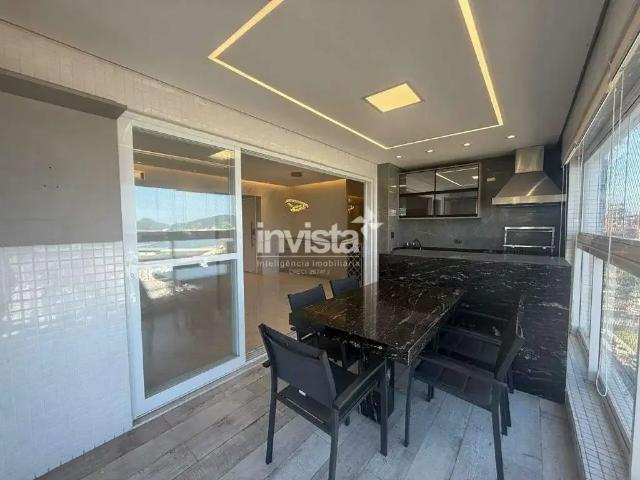 Apartamento para Locação em Santos/SP Ponta da Praia 3 Quartos