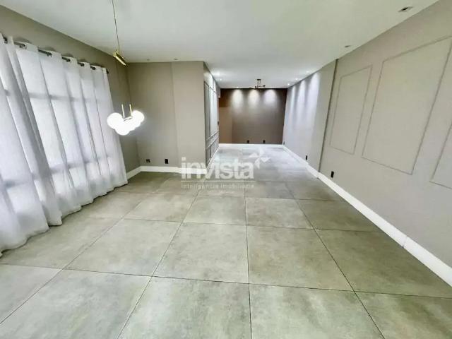 Apartamento para Locação em Santos/SP Ponta da Praia 3 Quartos