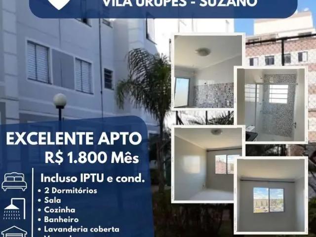 Apartamento para Locação em Suzano/SP Vila Urupês 2 Quartos