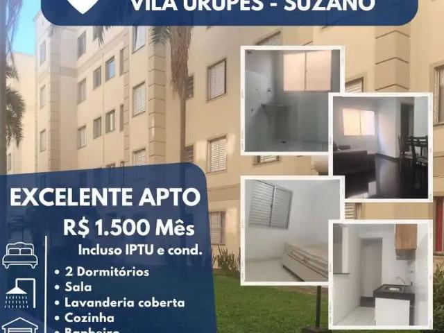 Apartamento para Locação em Suzano/SP Vila Urupês 2 Quartos