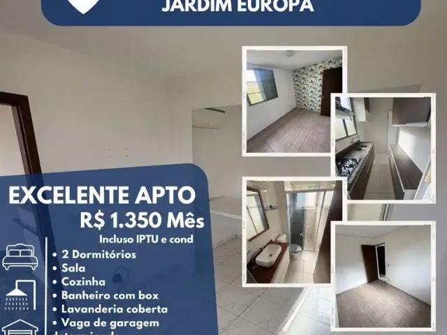 Apartamento para Locação em Suzano/SP Jardim Europa 2 Quartos