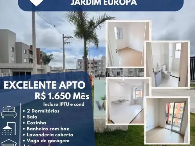 Apartamento para Locação em Suzano/SP Jardim Europa 2 Quartos