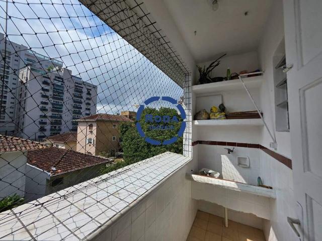 Apartamento para locação no Embaré com 2 dormitórios e vaga demarcada