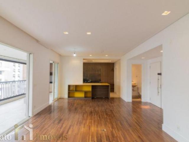 Apartamento para locação no itaim bibi com 158m² e 3 suítes