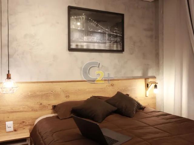 Apartamento para locação no Jardim Paulista, 1 suíte, sem vaga mobiliado