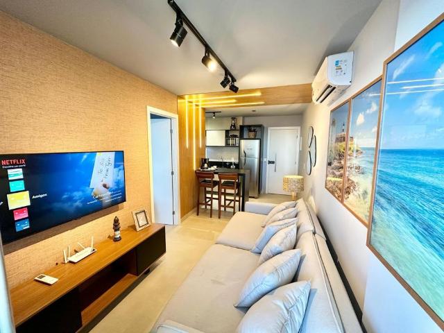 Apartamento Para Locação Ou Venda No Beach Class Ondina Quarto E Sala Vista Mar