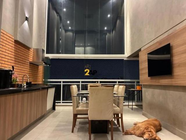 Apartamento para venda na Vila Andrade: 4 Quartos, 3 Suítes, 5 Banheiros, 3 Vagas de Garagem, 203m²