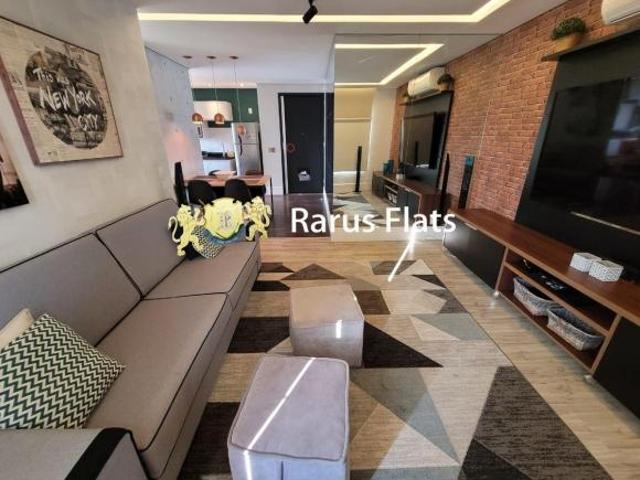 Apartamento mobiliado à venda na Vila Olímpia | 74m² | 2 Dormitórios | 2 Vagas de Garagem