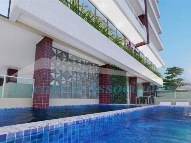 Apartamento para venda na Vila Tupi em Praia Grande SP 02 dormitórios sendo 02 suítes, sala, cozinha