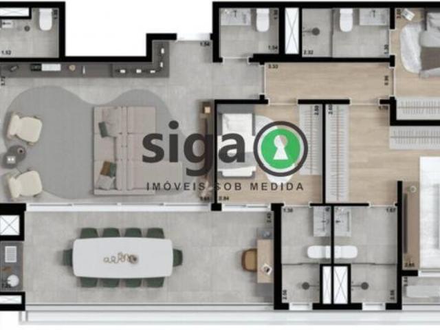 Apartamento para venda no Alto da Lapa 03 suítes, São Paulo SP