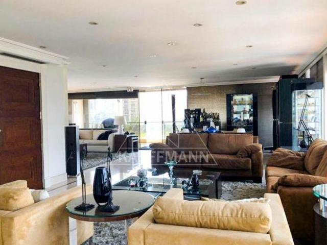 Apartamento para Venda no Brooklin 4 Suítes, 4 Vagas, 322m² A.U