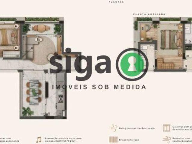 Apartamento para venda no Itaim Bibi 02 suítes, São Paulo SP