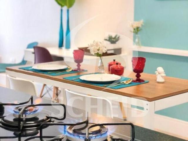 Apartamento para venda no Itaim Bibi com 2 quartos, sendo 2 suítes, 62m²