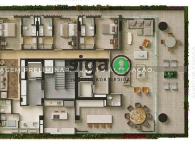 Apartamento para venda no Jardins 04 suítes, São Paulo SP