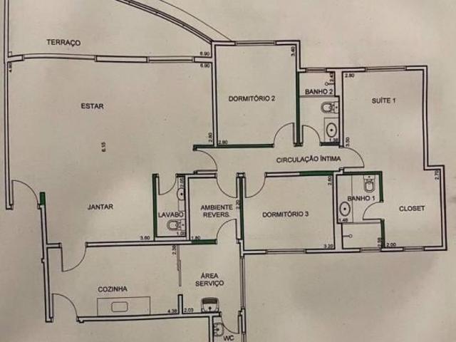 APARTAMENTO PARA VENDA NO RESIDENCIAL RESORT TAMBORÉ ? SANTANA DE PARNAÍBA