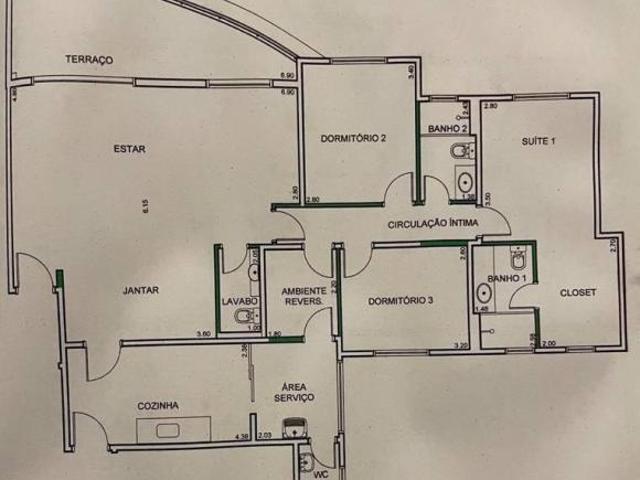 APARTAMENTO PARA VENDA NO RESIDENCIAL RESORT TAMBORÉ ? SANTANA DE PARNAÍBA
