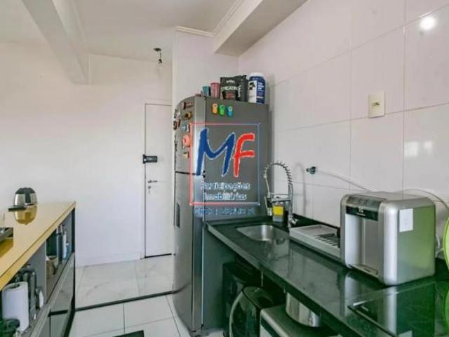 Apartamento para venda no Sacomã com 60 m² de área útil, 2 dormitórios sendo 1 suíte, 2 banheiros