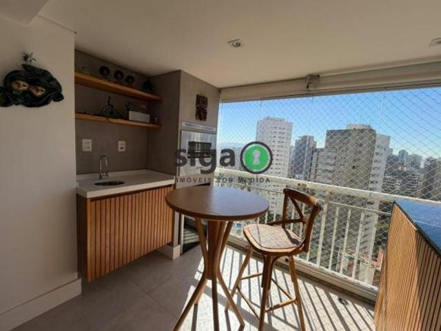 Apartamento para venda ou locação com 175m², 3 suítes semi mobiliado no Duo Morumbi