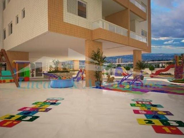 Apartamento para venda Boqueirão em Praia Grande SP, entrega em 05/2025 02 dormitórios sendo 01 suít