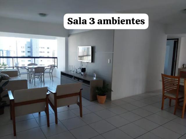 Apartamento para venda com 113m², 3 suítes, varanda, 2 vagas em Boa Viagem