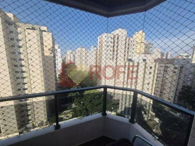 Apartamento para venda com 124 m2 excelente planta, 4 dormitórios e lazer completo