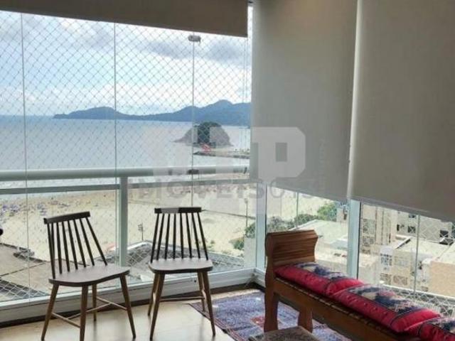 Apartamento para venda com 2 dormitórios Vista Total para o Mar em Santos