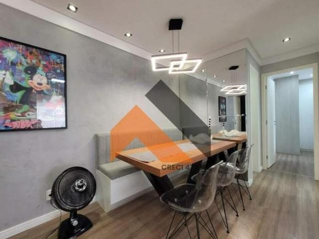 Apartamento para venda com 2 quartos sendo 1 suíte, 2 vagas 69m² com lazer e varanda gourmet