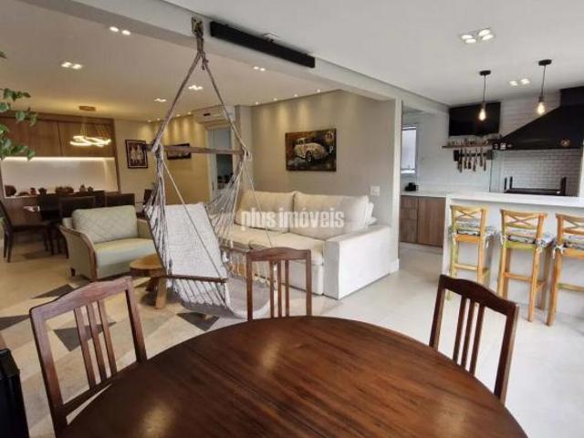 Apartamento para venda com 3 quartos, sendo 3 suítes, 128m², 3 Vagas de Garagem