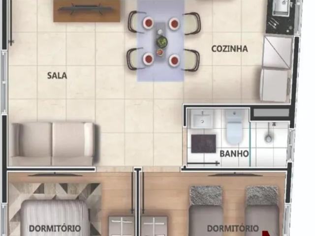 Apartamento para venda com dois quartos na Vila Alpina!