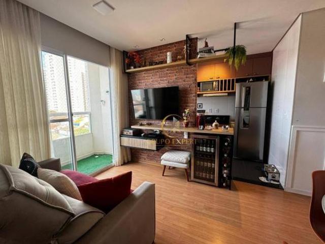 Apartamento para venda de 45m² todo mobiliado com ótima localização em São José dos Campos sp