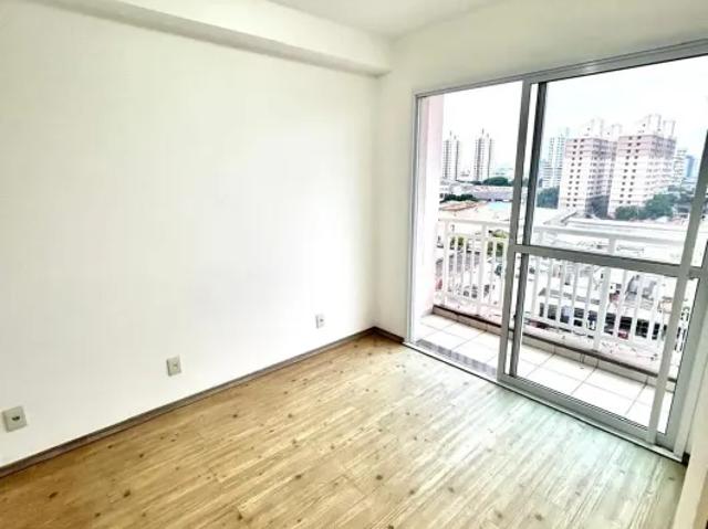 Apartamento para venda de 52 m² com 2 dormitórios, sala com sacada, 1 vaga e lazer no Brás