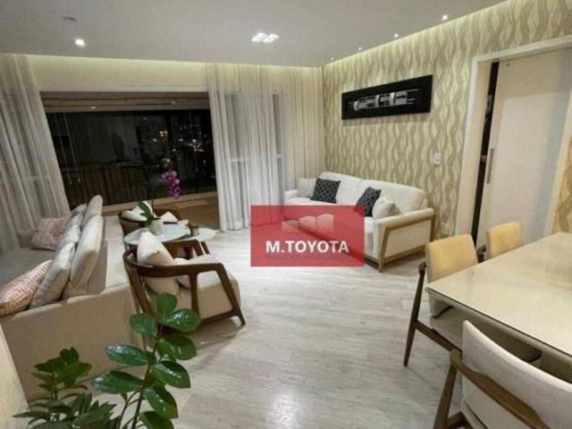 Apartamento para venda e aluguel em Jd Flor Da Montanha de 122.00m² com 3 Quartos, 3 Suites e 2 Gara