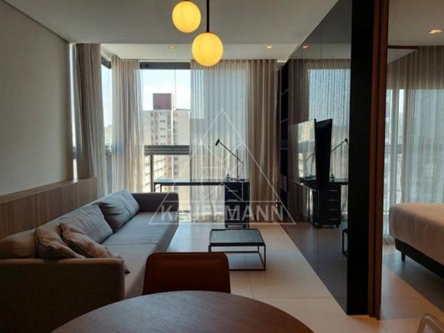 Apartamento para venda e locação no Jardim Paulista:1 Dormitório com Suíte e 1 Vaga 46m²