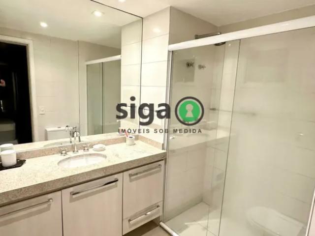 Apartamento para venda e locação com 1 dormitorio mobiliado no campo belo