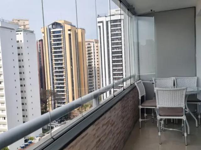 Apartamento para venda e locação em Moema com 4 quartos, sendo 4 suítes, 178m²