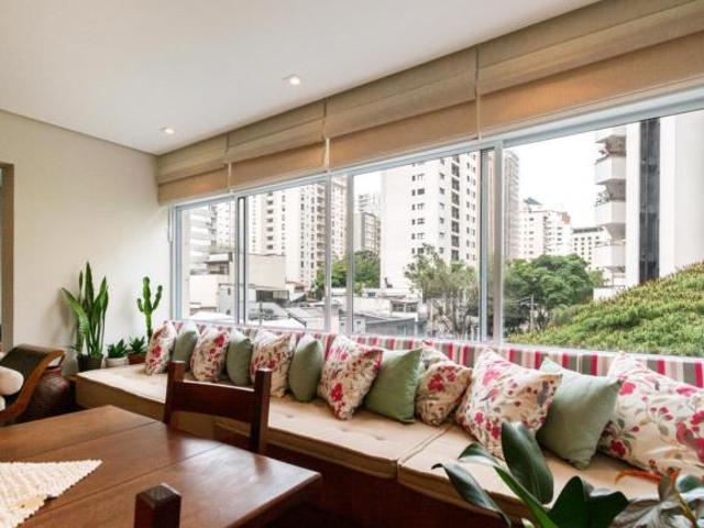 Apartamento para venda e locação em Jardim Paulista com 2 quartos, sendo 1 suíte, 138m²