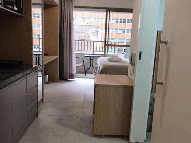 Apartamento para venda e locação em Vila Mariana com 1 quarto, sendo 1 suíte, 27m²