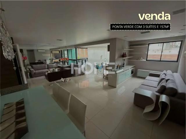 Apartamento para Venda em Maceió/AL Ponta Verde 3 Quartos