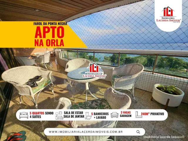 Apartamento para Venda em Manaus/AM Ponta Negra 5 Quartos