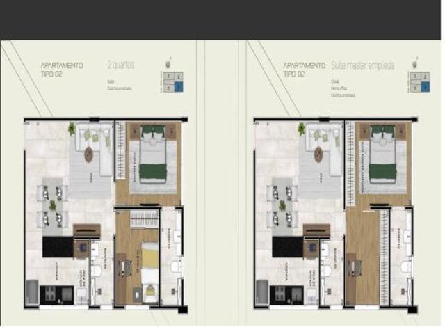 Apartamento para venda em Maria Virgínia, Belo Horizonte