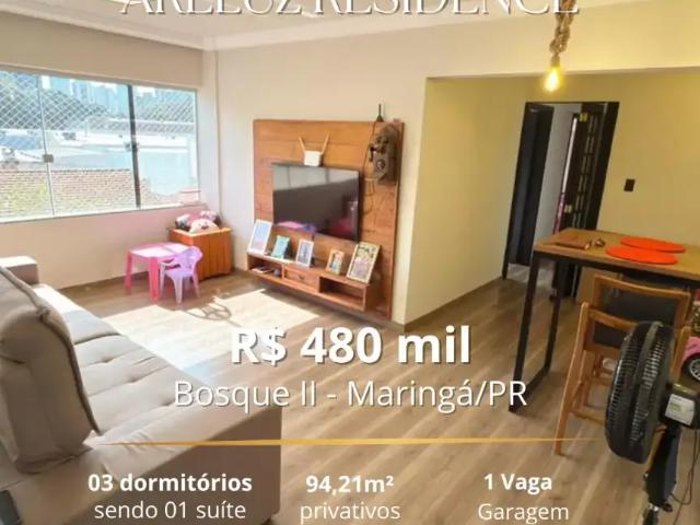Apartamento para Venda em Maringá/PR Zona 05 4 Quartos